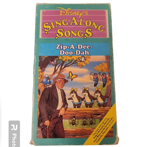 Other | Disney Sing A Long Songs Zipadeedoodah Vhs | Poshmark